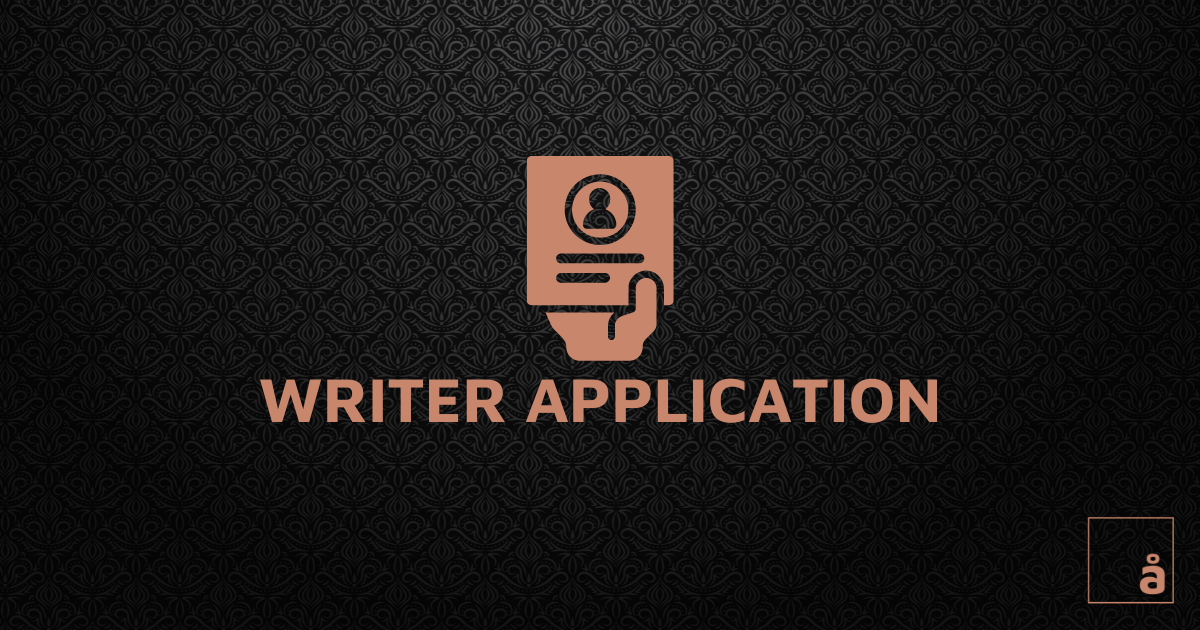 Writer Application - theaudaciousagency.com