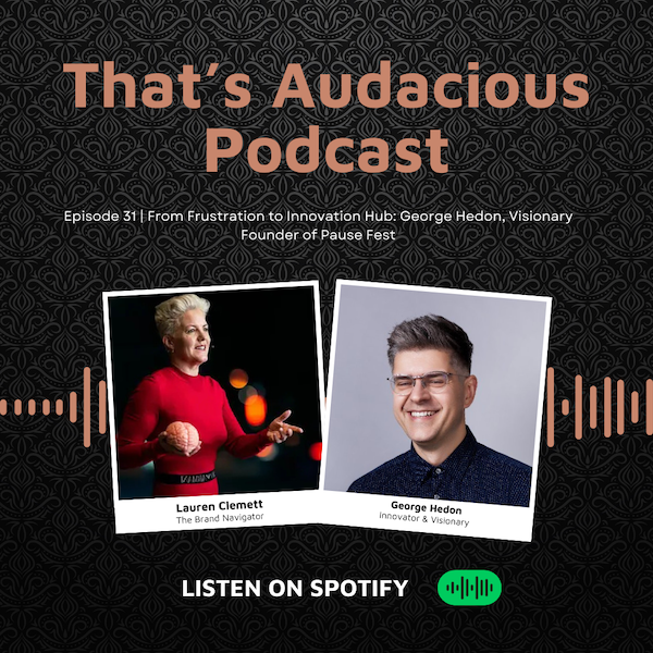 Tapping into Creativity with George Hedon - theaudaciousagency.com